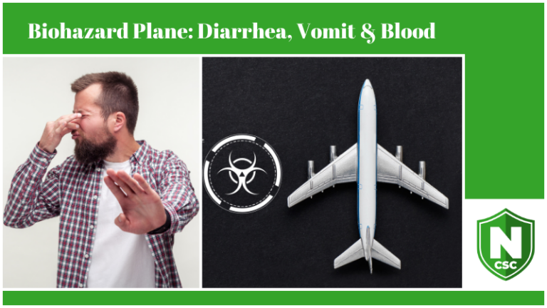 6 Biohazard Plane Incidents: Diarrhea, Vomit & Blood | Cleanup