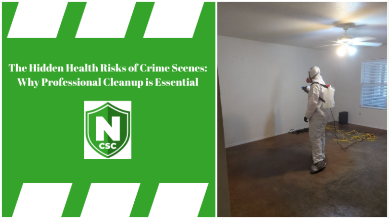 The Hidden Health Risks of Crime Scenes: Professional Cleanup