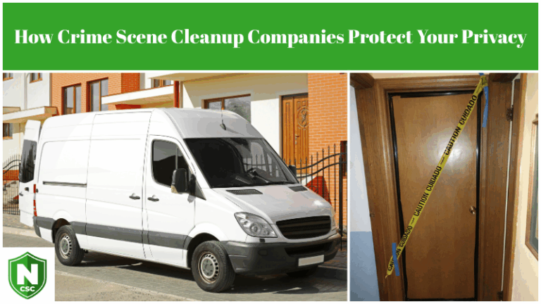 How Crime Scene Cleanup Companies Protect Privacy | NCSC